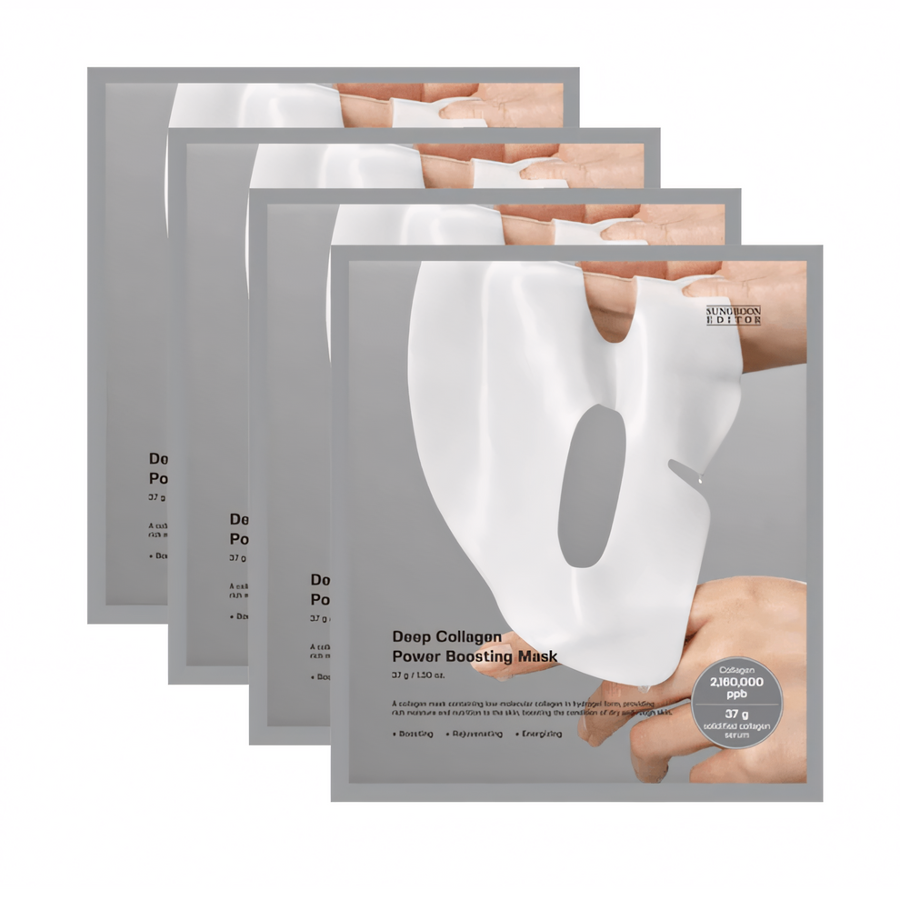 Sungboon Editor - Deep Collagen Power Boosting Mask - 1 Box (4 Sheet M ...